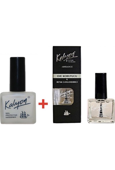 Kalyon Oje Koruyucu + Tırnak 2'li Set