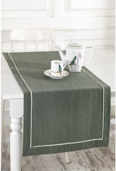 Keten Kenarı Biyeli Runner