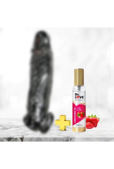 Dr. Love Uzatmalı Zenci Penis Kılıfı + Drlove Kayganlaştırıcı