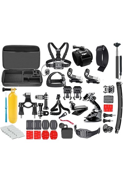 Outfire Aksiyon Kamera Seti 41 Parça Çantalı Full Aksesuar