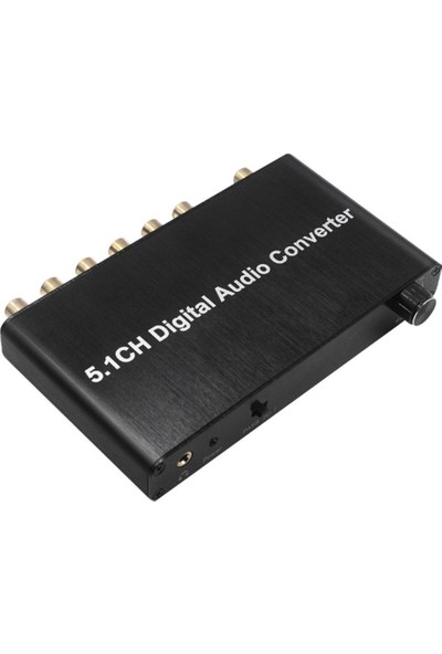 Alfais 4439 5.1 Ch Dac Optik Digital To Analog Coaxial Toslink Çevirici Dönüştürücü Ses Dekoder Adaptör Alfais 4439 5.1 Ch Dac Optik Digital To Analog Coaxial Toslink Çevirici Dönüştürücü Ses Dekoder Adaptör