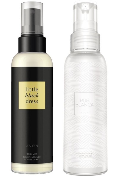 Avon Little Black Dress ve Pur Blanca Kadın Vücut Spreyi Paketi