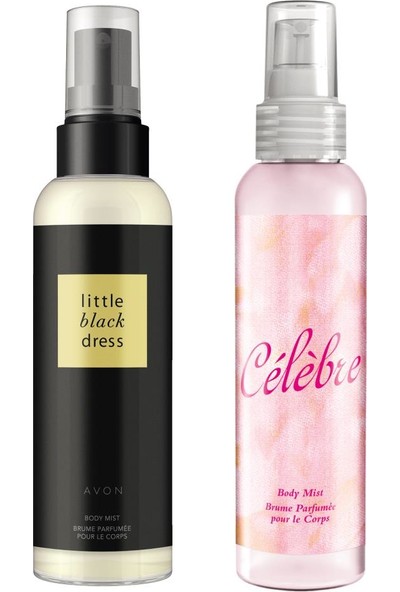 Avon Little Black Dress ve Celebre Kadın Vücut Spreyi Paketi