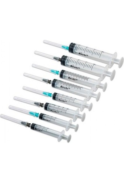 Beybi 10cc Enjektör Siyah Uç 100 Adet Beybi 10cc Enjektör Siyah Uç 100 Adet