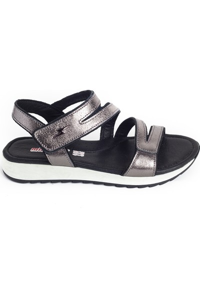 Minipicco Kız Çocuk Çelik Deri Ayakkabı