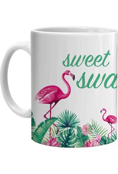 Flipped Kuğu Tasarım Kupa Bardak