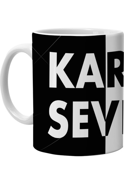 Flipped Kara Sevda Taraftar Kupa Bardak