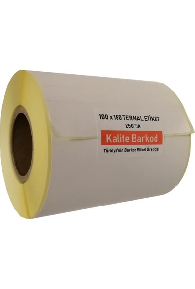 Kalite Barkod Termal Etiket 100x150