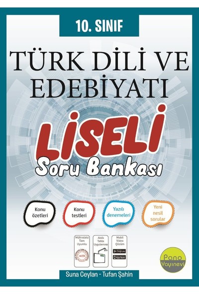 Pano 10. Sınıf Türk Dili ve Edebiyatı Soru Bankası (Liseli) Pano 10. Sınıf Türk Dili ve Edebiyatı Soru Bankası (Liseli)