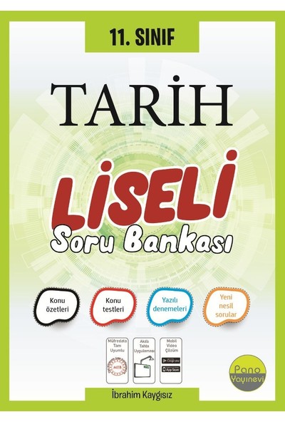 Pano 11. Sınıf Tarih Soru Bankası (Liseli) Pano 11. Sınıf Tarih Soru Bankası (Liseli)