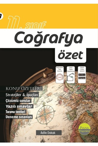 Pano 11. Sınıf Coğrafya Özet