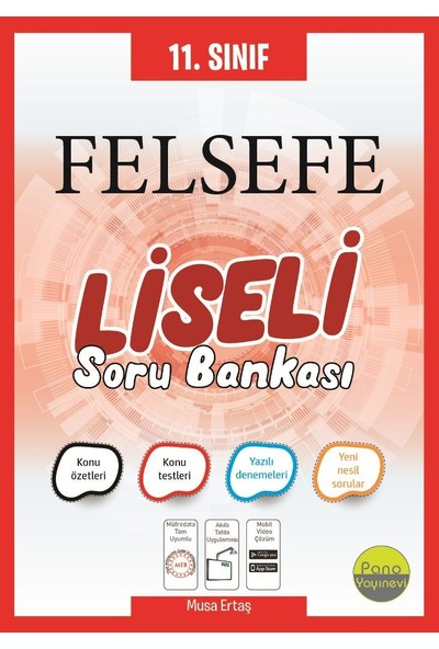 Pano 11. Sınıf Felsefe Soru Bankası (Liseli) Pano 11. Sınıf Felsefe Soru Bankası (Liseli)