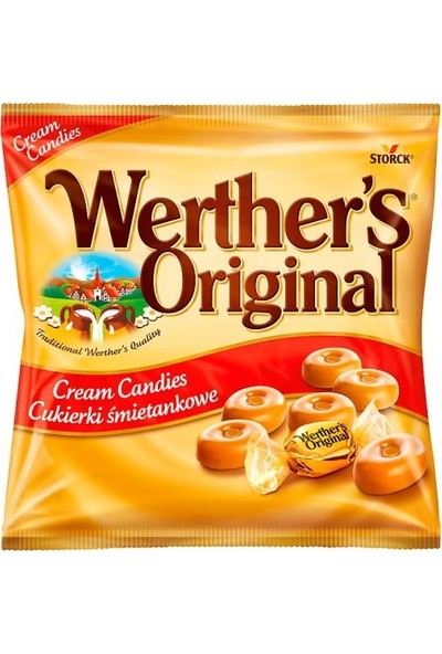 Werther's Original Cream Candies Sütlü Şekerleme 90 gr Werther's Original Cream Candies Sütlü Şekerleme 90 gr
