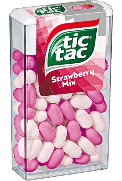 Tic tac strawberry mix 18 gr