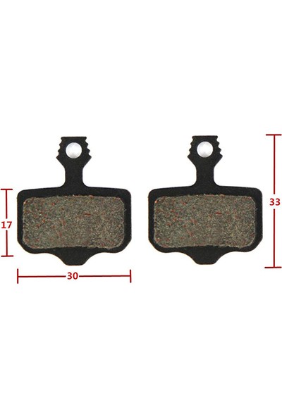 Fonte 011 Hidrolik Mekanik Bisiklet Fren Balata Pad