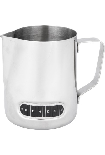 Jumbo Venti Çelik Dereceli Süt Potu 600 ml Jumbo Venti Çelik Dereceli Süt Potu 600 ml