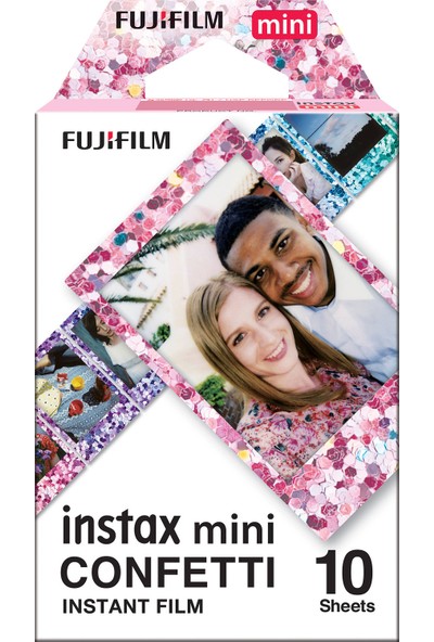 Fujifilm Instax Mini Confetti 10'lu Film