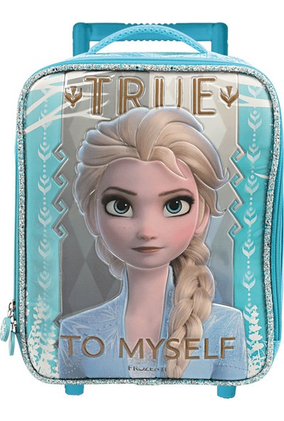 Disney Frozen True To Myself Çekçekli Anaokulu Çantası 5154