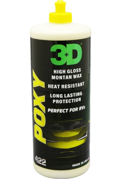 3D Hd Poxy Hybrid Montan Wax, Boya Koruma 473 ml