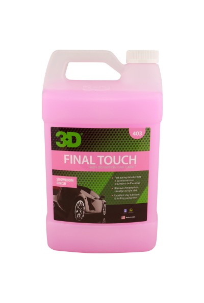 3D Final Touch Yüzey Temizleyici Cila 3.79 lt 3D Final Touch Yüzey Temizleyici Cila 3.79 lt