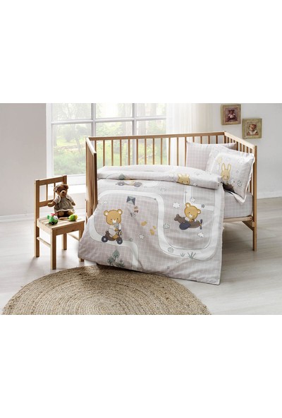 Taç Ranforce Bebek City Streets Nevresim Takımı Taç Ranforce Bebek City Streets Nevresim Takımı