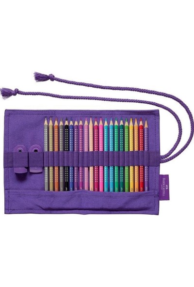 Faber-Castell Sparkle Rulo Kuru Boya Kalem Seti 201738 Faber-Castell Sparkle Rulo Kuru Boya Kalem Seti 201738