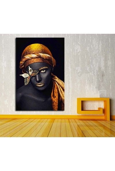 Hobimania Kanvas Tablo Kelebekli Afrikalı Kadın Led'li Dekoratif Moda Gece Lambası Duvar Dekorasyon Işıklı Tablo Hobimania Kanvas Tablo Kelebekli Afrikalı Kadın Led'li Dekoratif Moda Gece Lambası Duvar Dekorasyon Işıklı Tablo