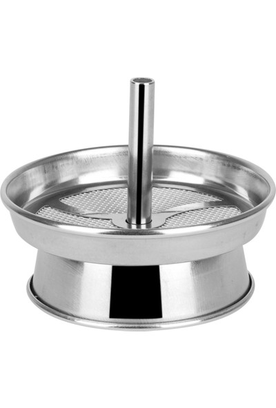 Kefo Telli Nargile Cezvesi Çelik Battal Boy