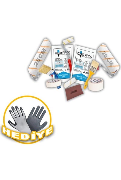 İzmir Fırça Ev Boyama Seti-7 12'li