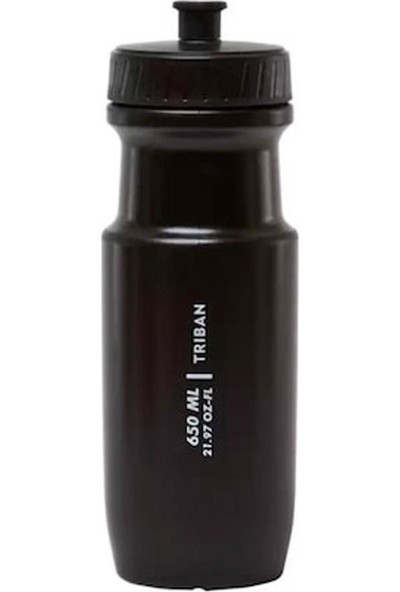 B'twin Triban Suluk Bisiklet Su Matarası Siyah 650 ml