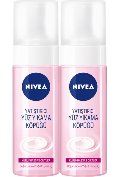 Nivea Yüz Temizleme Köpüğü 150 ml 1+1 Hassas Ciltler Için