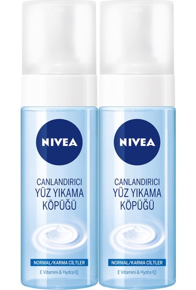 Nıvea Yüz Temizleme Köpüğü Normal Karma Ciltler 150 ml 1+1