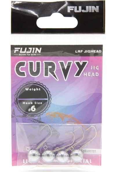 Fujin Curvy N°6 Lrf Jig Head