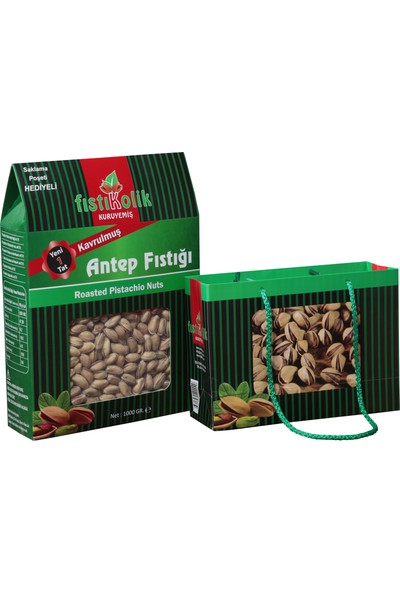Fıstıkolik Kavrulmuş Tuzlu Antep Fıstığı 1 kg Fıstıkolik Kavrulmuş Tuzlu Antep Fıstığı 1 kg