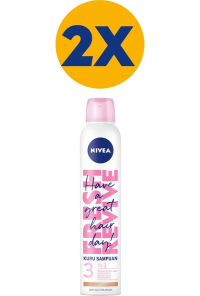 Nhs Kuru Sampuan Orta 200ml X2