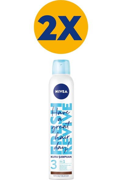 Nhs Kuru Sampuan Koyu 200ml X2