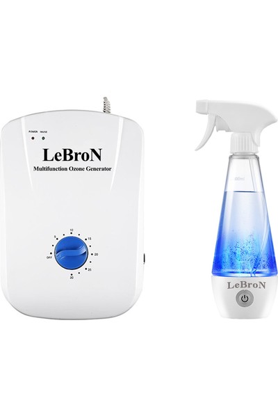 Lebron Ozon Jeneratörü 400 Mg/h + Lebron Hypo Virüs Killer Hipokloröz Asit Üretme Cihazı Lebron Ozon Jeneratörü 400 Mg/h + Lebron Hypo Virüs Killer Hipokloröz Asit Üretme Cihazı