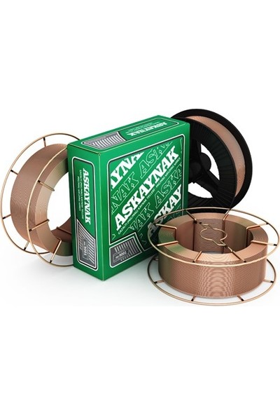 Askaynak Sg2 0,8 mm 5 kg Gazaltı Kaynak Teli Askaynak Sg2 0,8 mm 5 kg Gazaltı Kaynak Teli