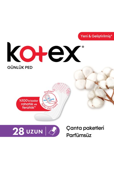Kotex Anydays Uzun Ped 28'li