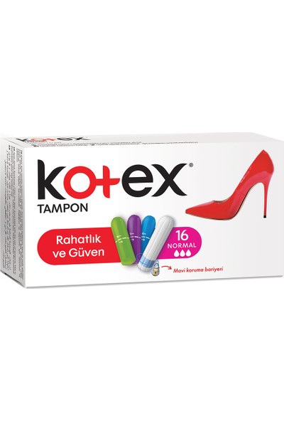 Kotex Tampon Normal 16'lı Kotex Tampon Normal 16'lı