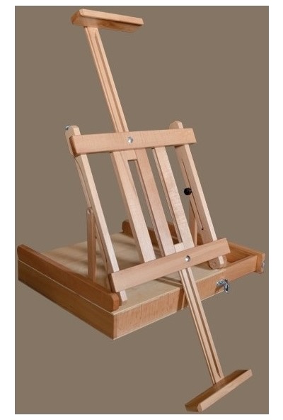 Pera Sanat Masaüstü Çekmeceli Çok Fonksiyonlu Şövale