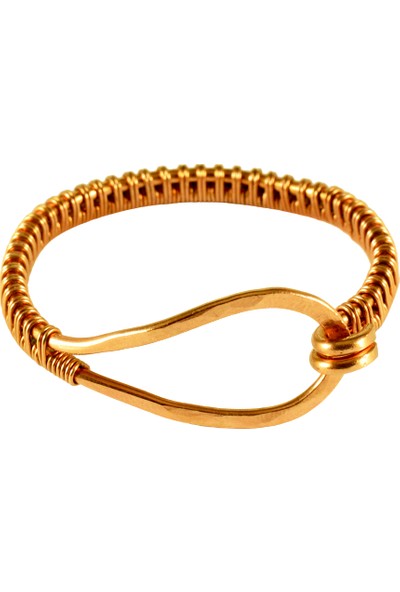 Mba Handmade Jewelry Bakır El Yapımı Örgülü Bilezik