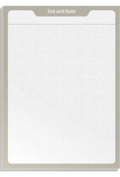 Deffter Dot And Note 20X28 cm 50 Yaprak Masa Üstü Noktalı Bloknot 64729-3 Deffter Dot And Note 20X28 cm 50 Yaprak Masa Üstü Noktalı Bloknot 64729-3