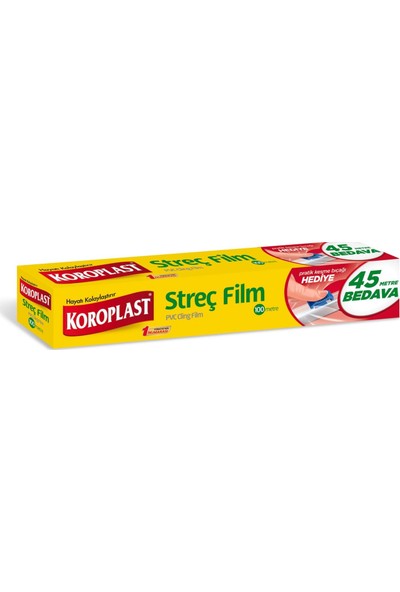 Koroplast 100 mt Streç Film Kesme Bıçağı Hediye