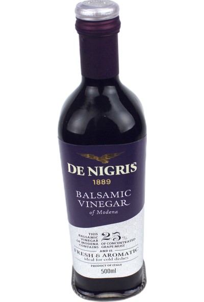 De Nigris Balsamik Sirke Cam 500 ML De Nigris Balsamik Sirke Cam 500 ML