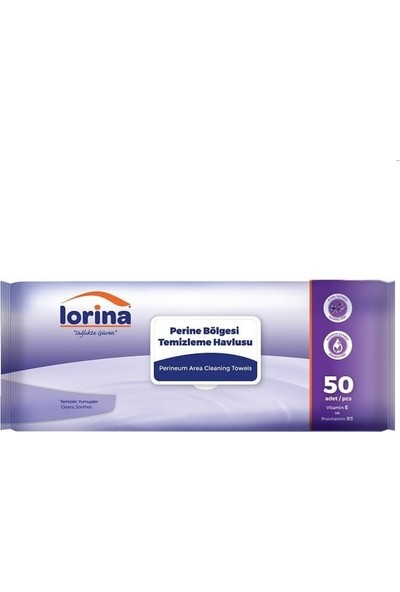 Lorina Perine Bölgesi Temizleme Havlusu