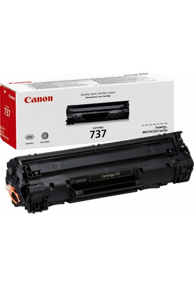 Canon CRG-737-Canon I-Sensys MF-231-MF-232 2000 Sayfa Siyah Toner Canon CRG-737-Canon I-Sensys MF-231-MF-232 2000 Sayfa Siyah Toner