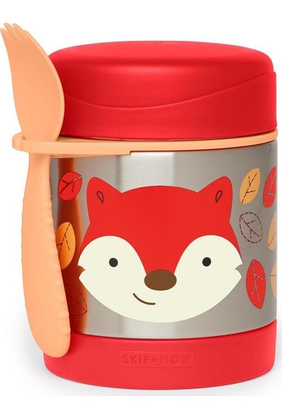 Skip Hop Zoo Paslanmaz Çelik Termos Tilki
