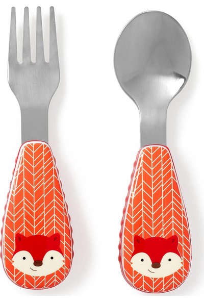 Skip Hop Zoo Çatal Kaşık Seti Tilki Skip Hop Zoo Çatal Kaşık Seti Tilki