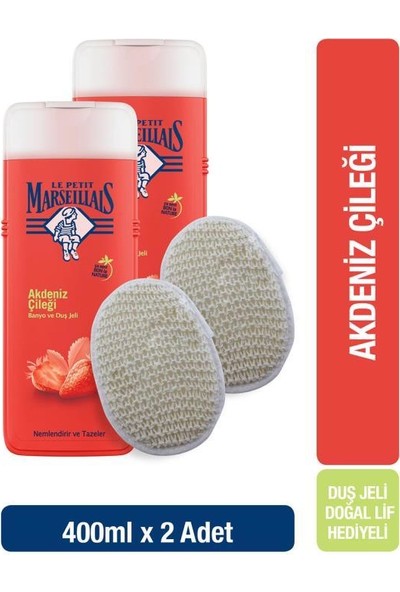 Lpm Akdeniz Çileği 400 ml Lifli x 2